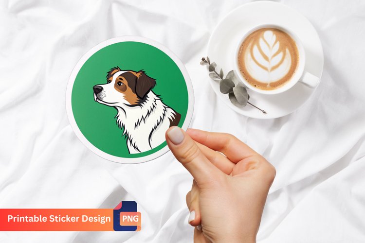 Dog sticker, Adorable Dog Sticker, Dog Sticker Collection