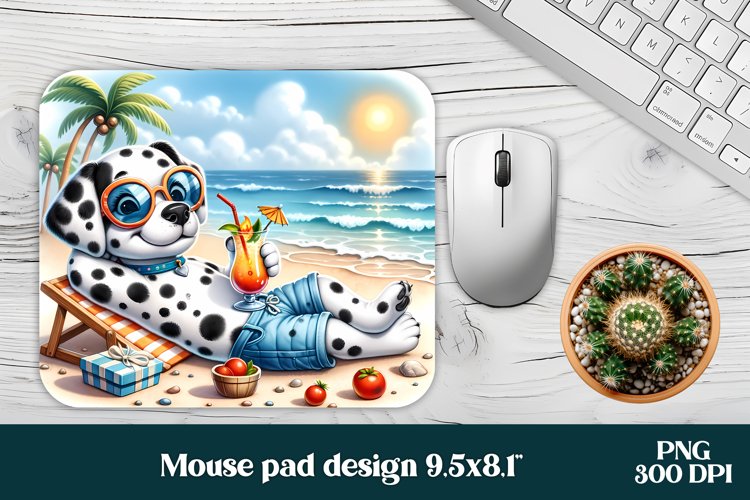 Dog mouse pad | Mousepad PNG | Animal mouse pad