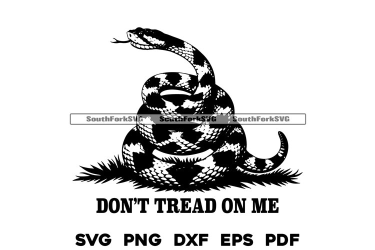 Don't Tread On Me Rattlesnake Gadsden Flag Design (3092181)