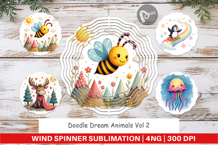 Wind Spinner | Sublimation Spinner Design