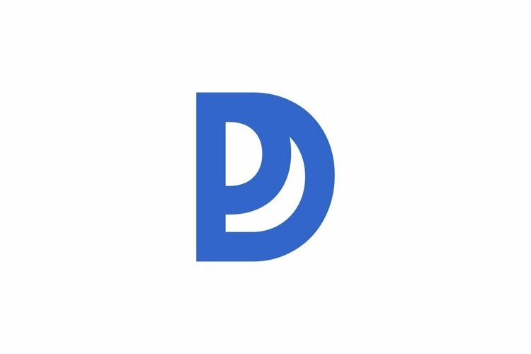 DP PD logo design vector template (3721245)