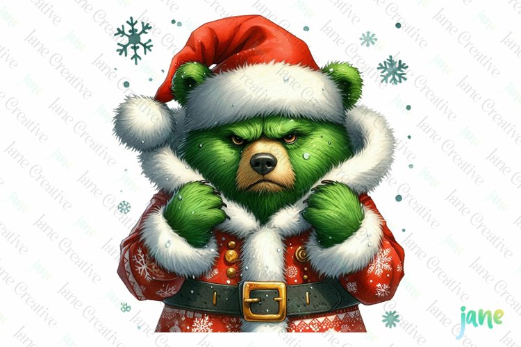 Grumpy Christmas Bears Sublimation (4864414)