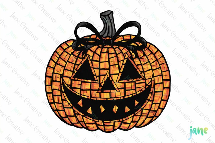 Fall Halloween Pumpkins Sublimation Clipart (4463816)