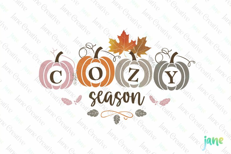 Cozy Season Boho Fall Autumn Clipart