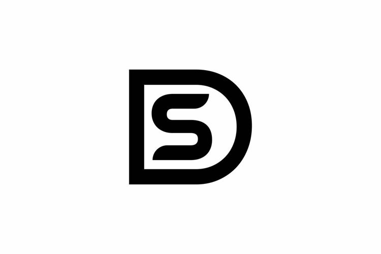 DS SD logo design vector template (3721459)