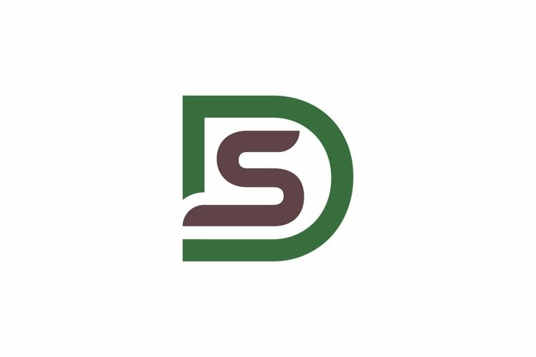 DS SD logo design vector template (3721475)