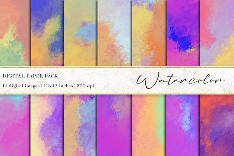 Watercolor Digital Papers (1950530)