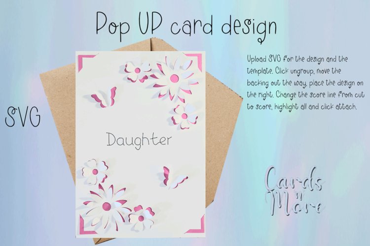 Happy Birthday Daughter, card, Pop up, 3D, Card design (1991033 ...