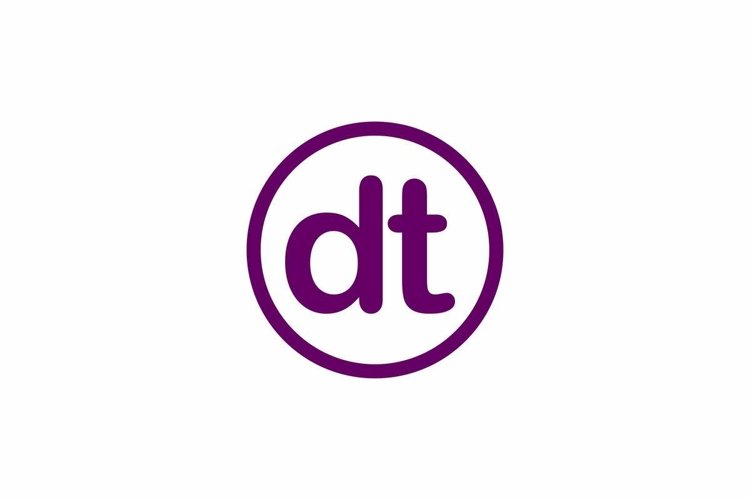 DT logo design vector template (3721483)