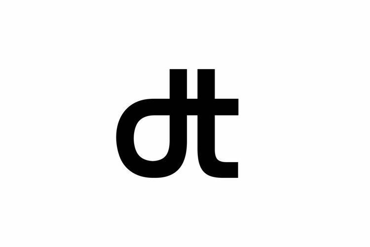 DT logo design vector template (3721490)