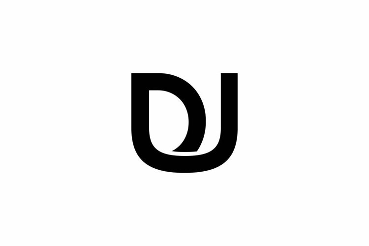 DU UD logo design vector template (3725975)