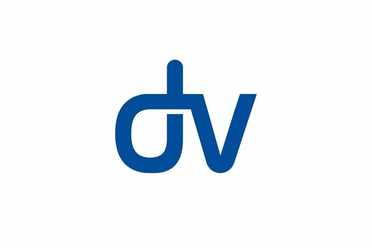 DV Logo design vector template (3725989)