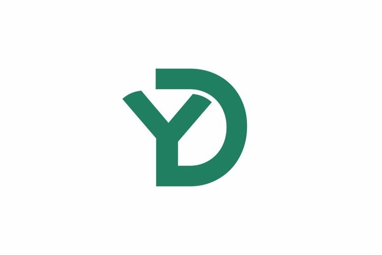 DY YD logo design vector template (3726113)