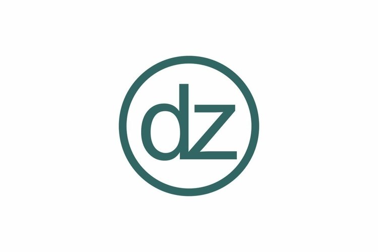 DZ logo design vector template (3726121)