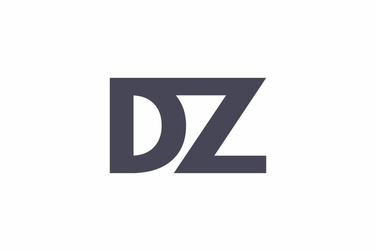 DZ logo design vector template (3726131)