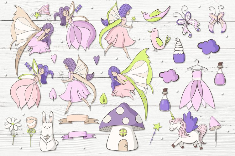 Fairies - Free Design of The Week | Design Bundles