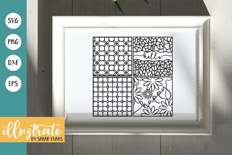 Geometric Pattern SVG | Pattern DXF | SVG Pattern (87026) | Cut Files ...