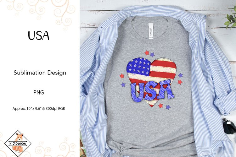 USA Sublimation Design (1343656) | Sublimation | Design Bundles