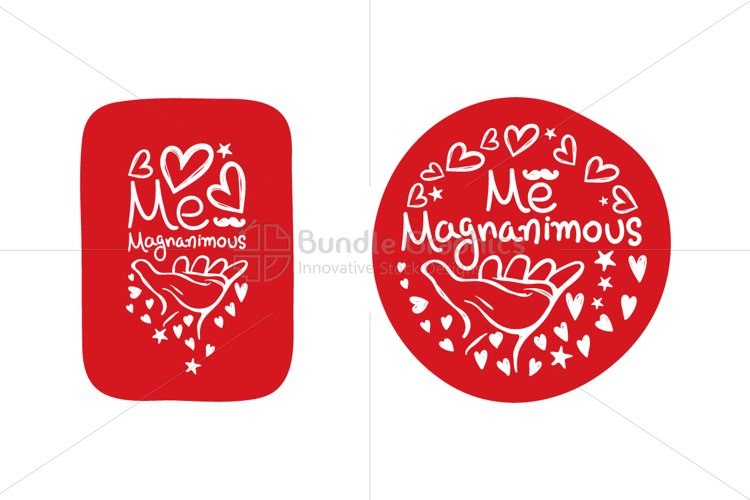 Me Magnanimous - Freehand Calligraphic Design