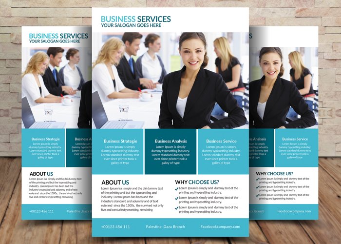 Business Company Flyer (72575)