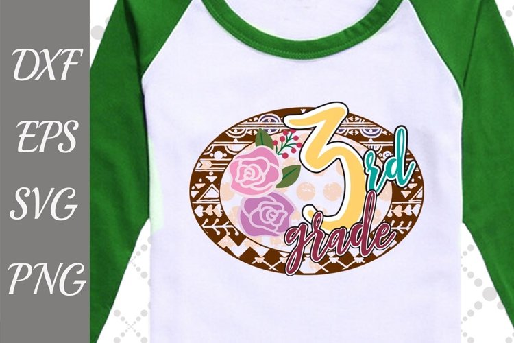 3rd Grade Svg,THIRD GRADE SVG, Back to School (116153)