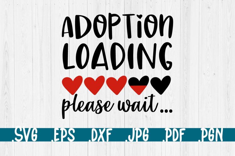 Adoption loading SVG, Adoption SVG