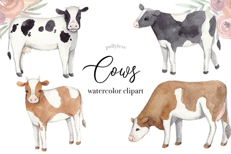 Farm Animals Clipart | Design Bundles