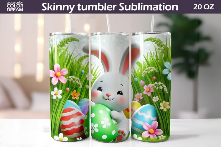 Easter Animal Tumbler | I Cute Bunny Tumbler (5235926)