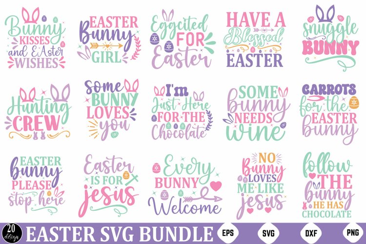 Easter Svg, Bundle, Easter Svg Design