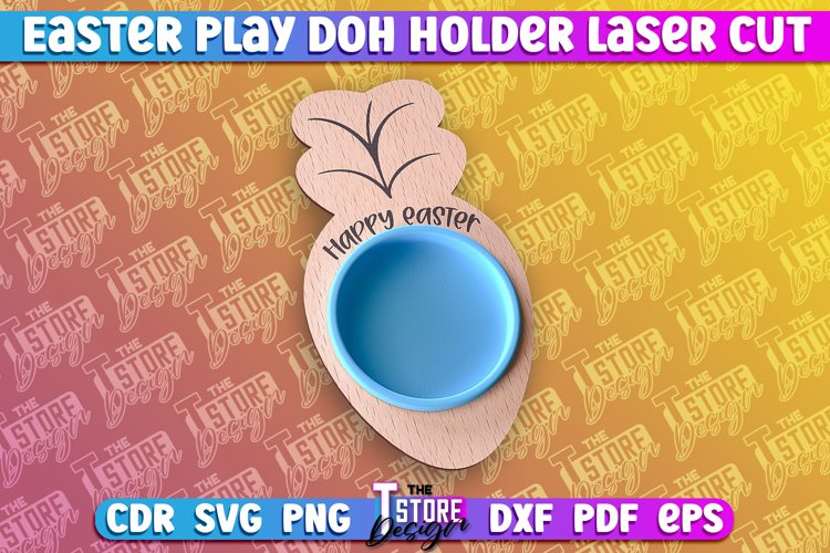Easter Play Doh Holder Design | Easter Design | (3358356)