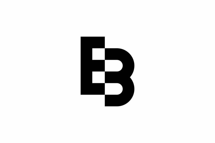 EB logo design vector template (3726292)