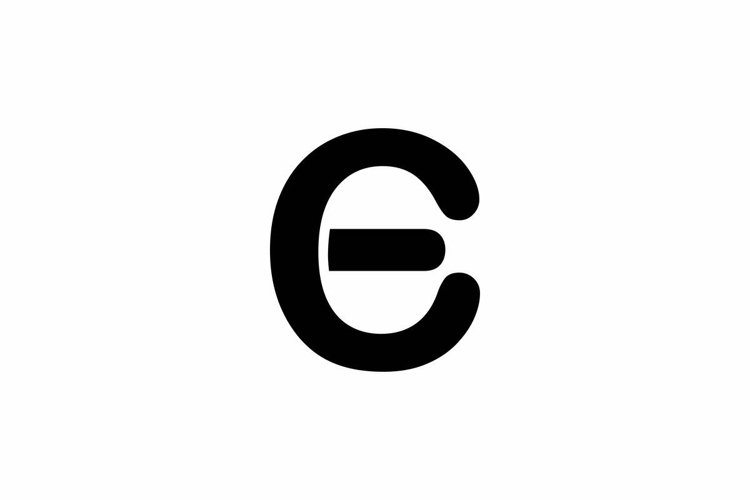 EC CE logo design vector template (3726338)