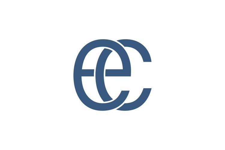 EC Logo design vector template (3726325)