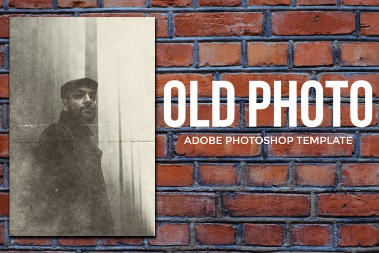 Old Photo - Photoshop Template