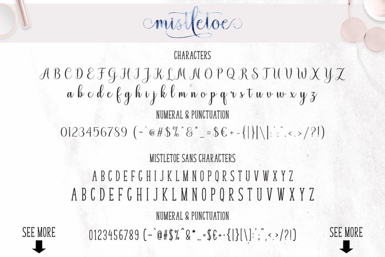 Mistletoe - Font Duo + Bonus - Free Font of The Week | Font Bundles