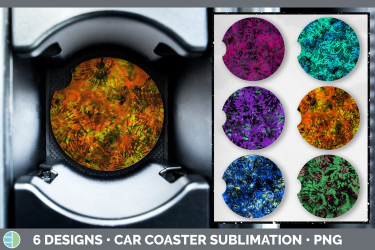 Car Coaster Sublimation Designs | Design Bundles