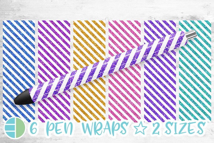 Stripes Pen Wrap Bundle - Epoxy Pen Wrap (1762059)