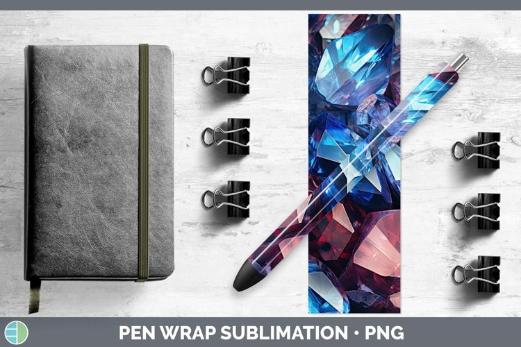 Patriotic Holographic Pen Wrap | Sublimation Epoxy Pen Desig