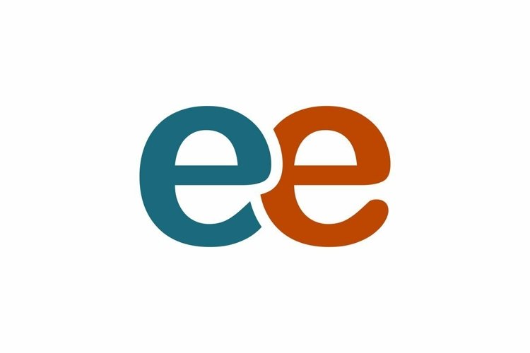 EE logo design vector template (3726368)
