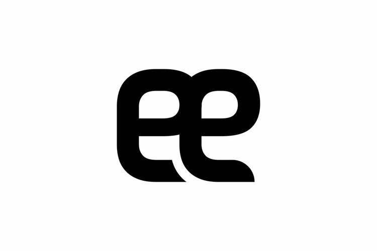 EE logo design vector template (3726386)