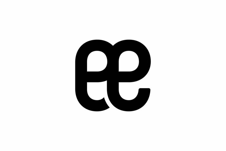 EE logo design vector template (3726389)