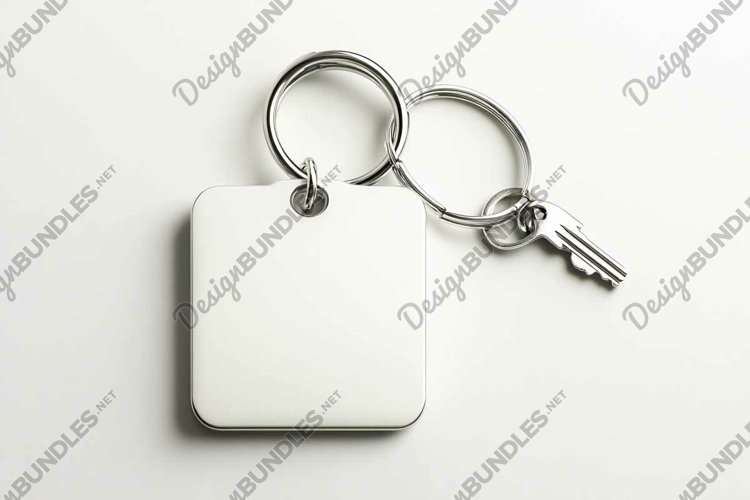 keychain mockup design (4576407)