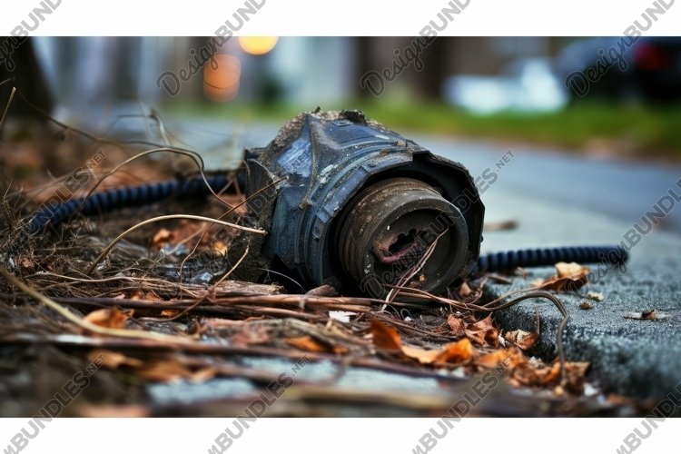 insulation broken cable