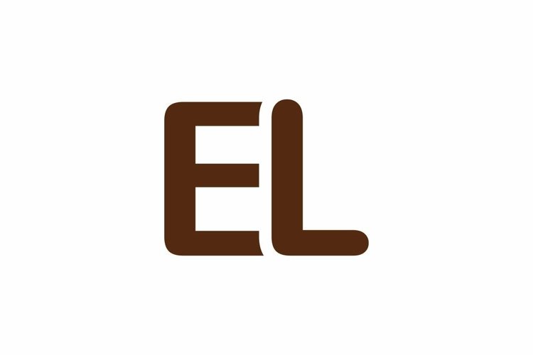 EL logo design vector template (3727230)