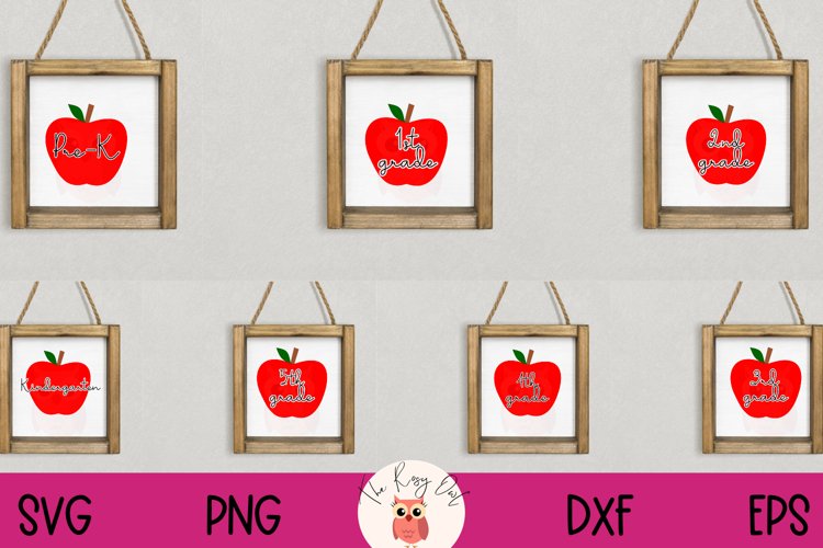 Elementary Grades SVG Bundle | School SVG Bundle