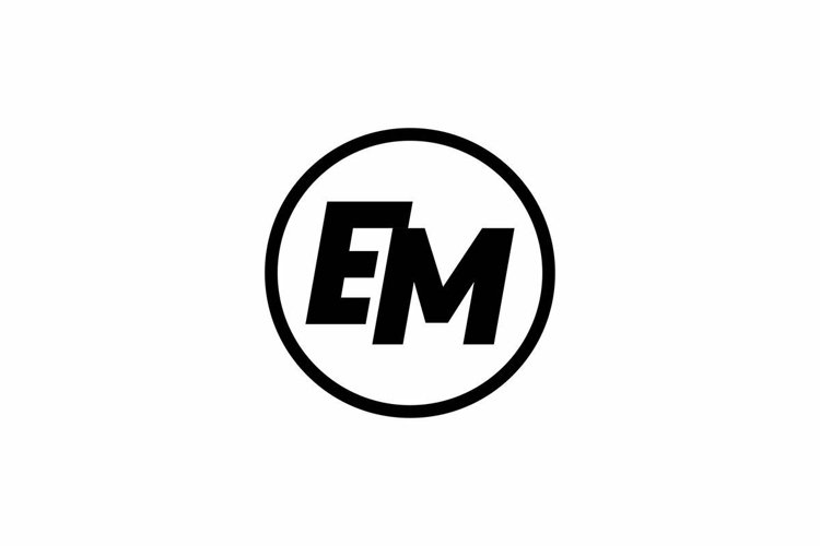 EM logo design vector template (3727255)