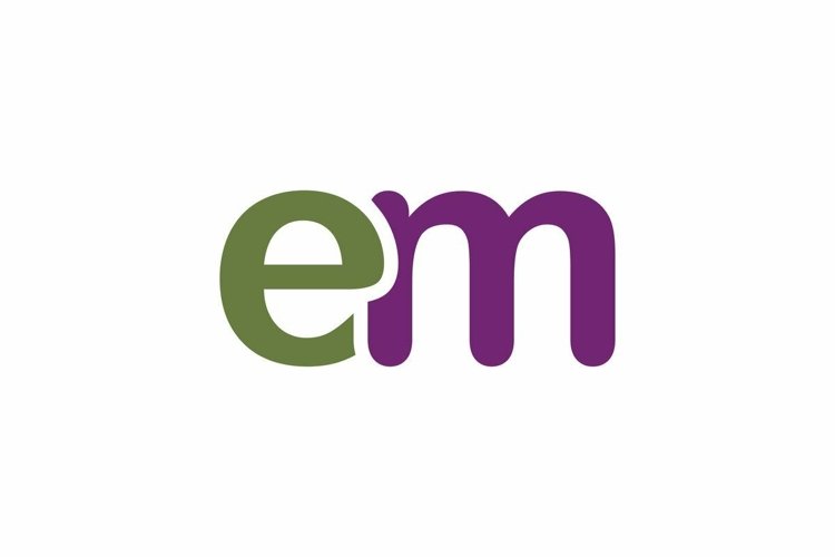EM logo design vector template (3727261)