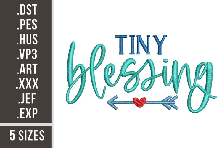 Tiny Blessing | Embroidery Design
