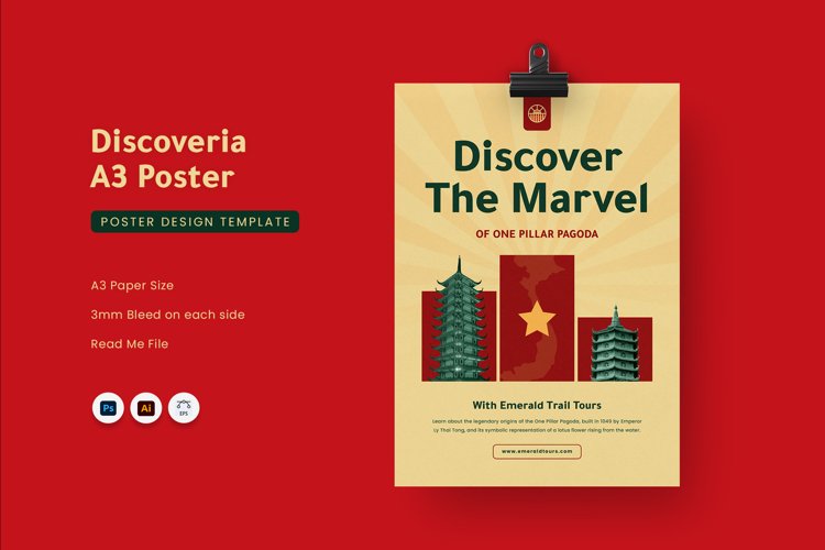 Discoveria - Poster Template
