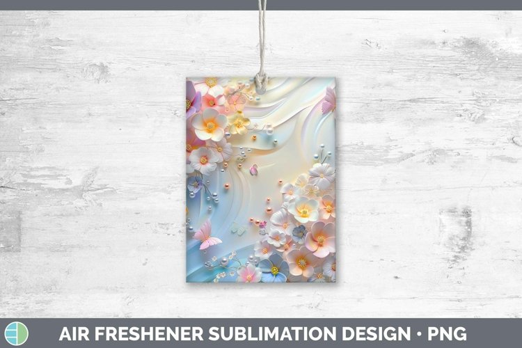 Enchanted Flowers 3D Buttercup Air Freshener Sublimation Car